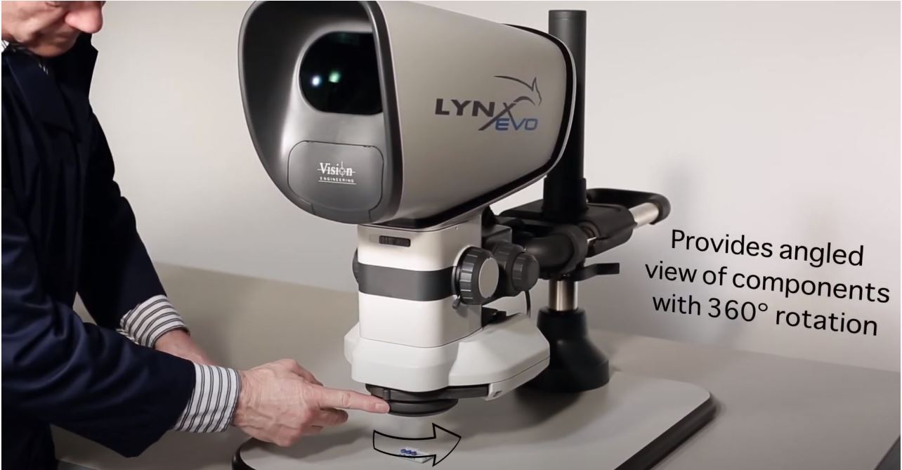วิธีการใช้งาน กล้อง Lynx EVO 360° rotating viewer - Metrology Precision